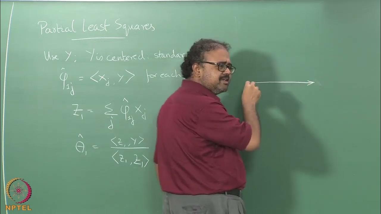 Week 2 Lecture 7 | Partial Least Squares - YouTube