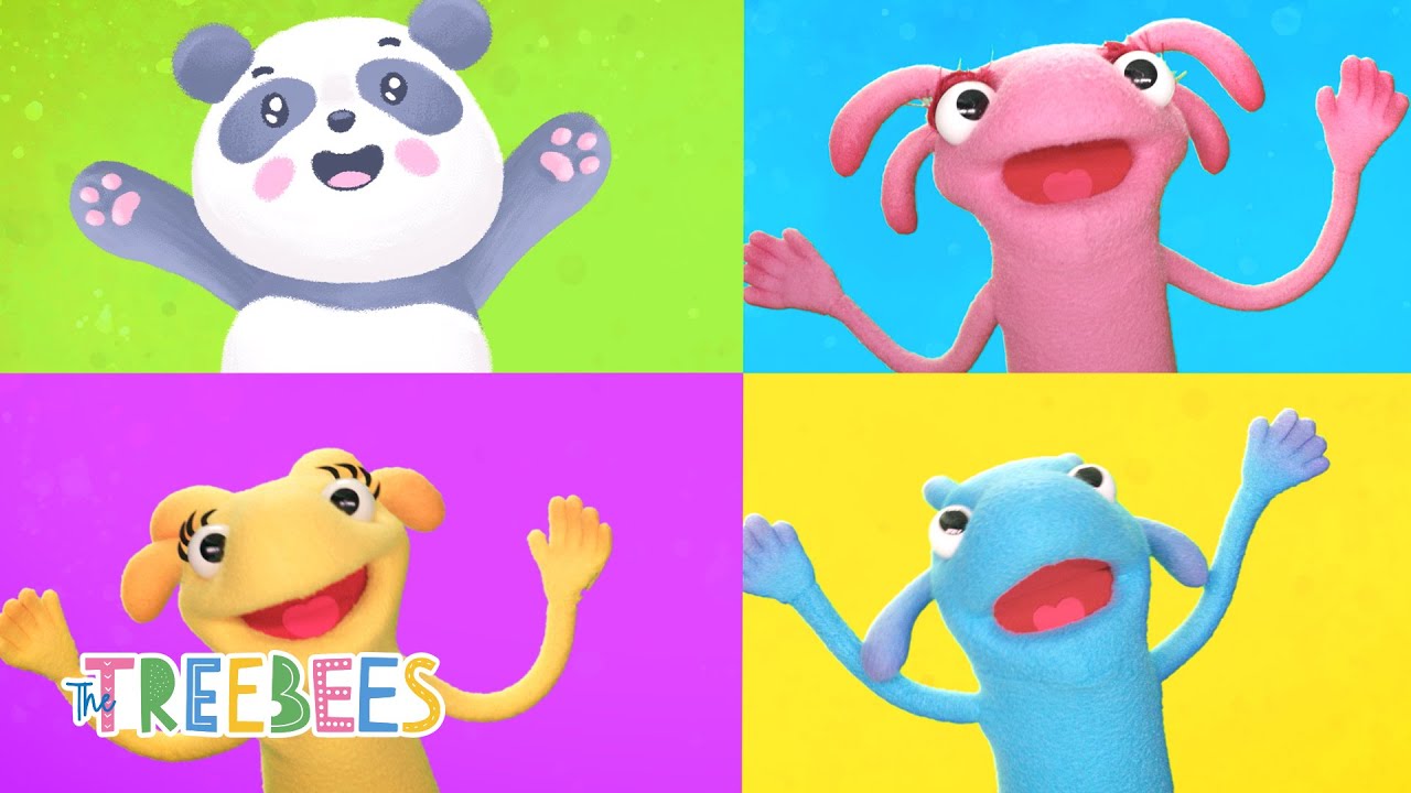 Panda Bear | The Treebees Kids Songs | Kids Songs About Animals - YouTube
