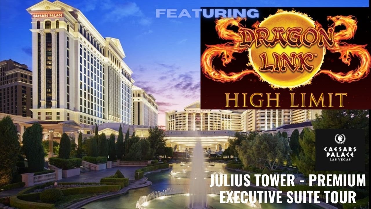 CAESARS PALACE - JULIUS TOWER EXECUTIVE SUITE TOUR | DRAGON LINK HIGH ...