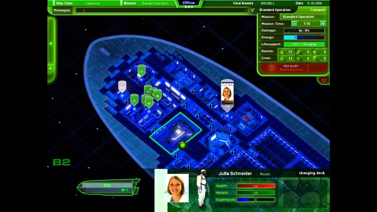 Starship Corporation - Crew Management Tutorial 1 - YouTube