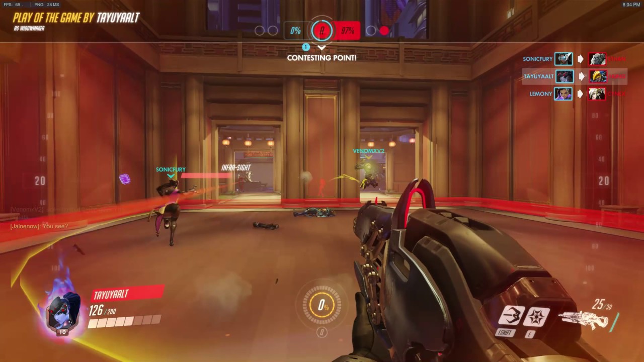 Overwatch aimbot widowmaker please report - YouTube