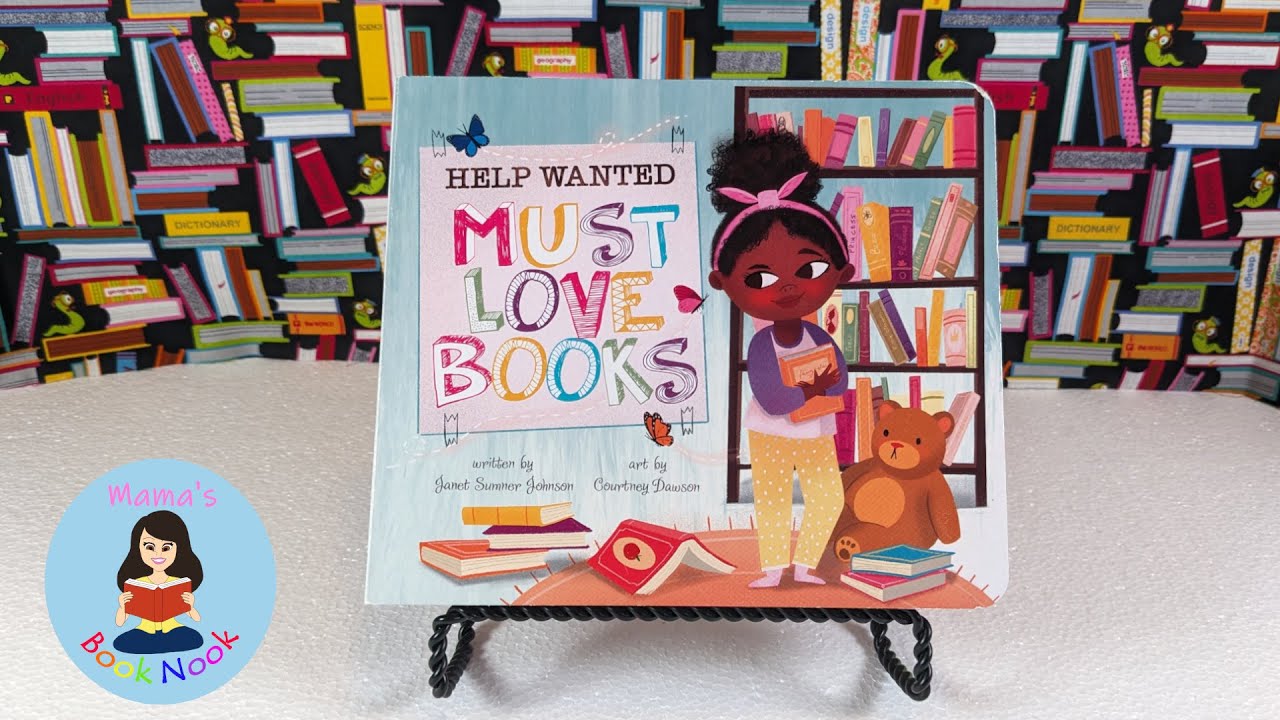 Kids Book Read Aloud: Help Wanted Must Love Books by Janet Sumner ...
