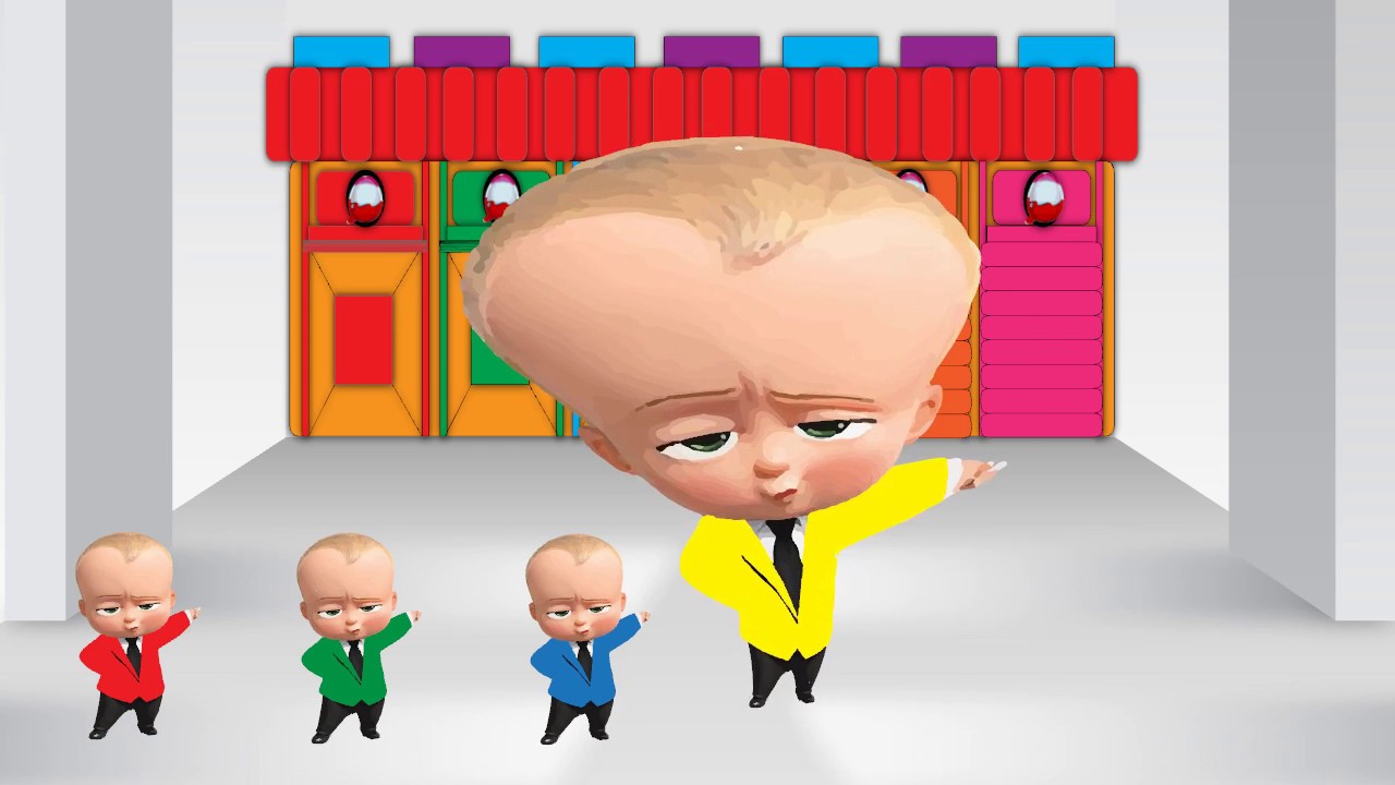 Learn Colors For Kids With Boss Baby | Colors for Children Boss Baby ...