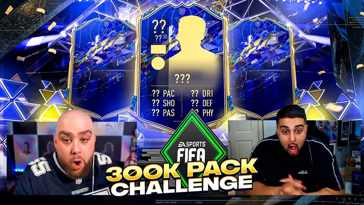 INSANE TEAM OF THE YEAR 300K FIFA POINT CHALLENGE VS FUT FG! | FIFA 22 ...