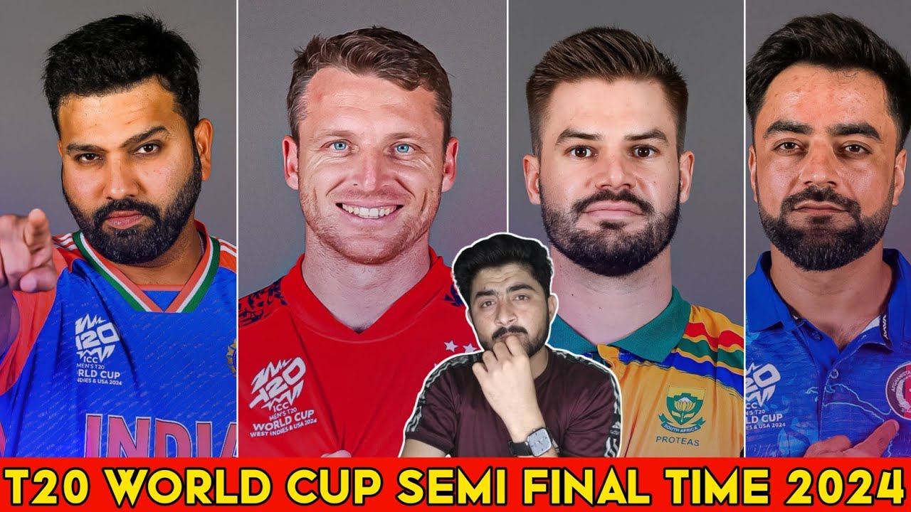 T20 World Cup Semi final Schedule 2024 || T20 World Cup 2024 Semi final ...