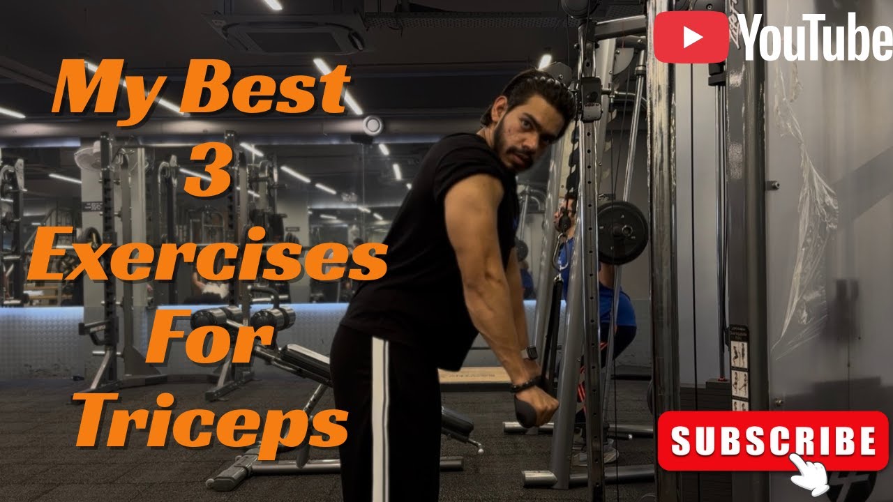 My Best 3 Exercises for Triceps.💪👍 #tricepsworkoutatgym #tricepsworkout ...