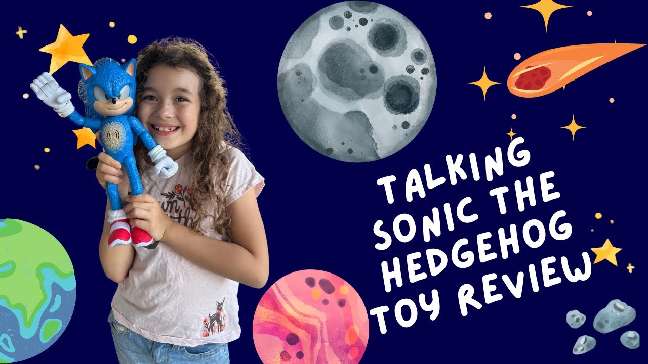 Talking Sonic The Hedgehog toy review - YouTube