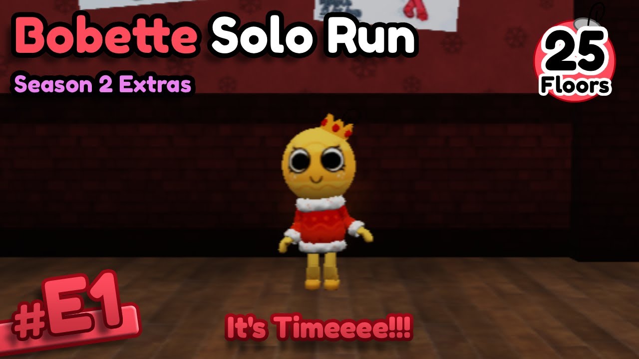 Bobette bringing 2026 a joyful Dandy's World Solo Run! - YouTube