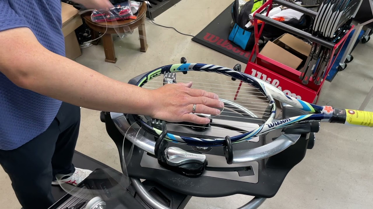 TENNIS STRINGING AROUND THE WORLD MY VERSION - YouTube