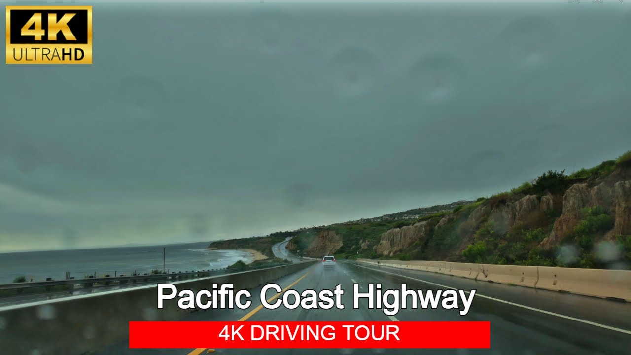 [4K] Coastal Drive: Dana Point to Newport Coast on Pacific Coast ...
