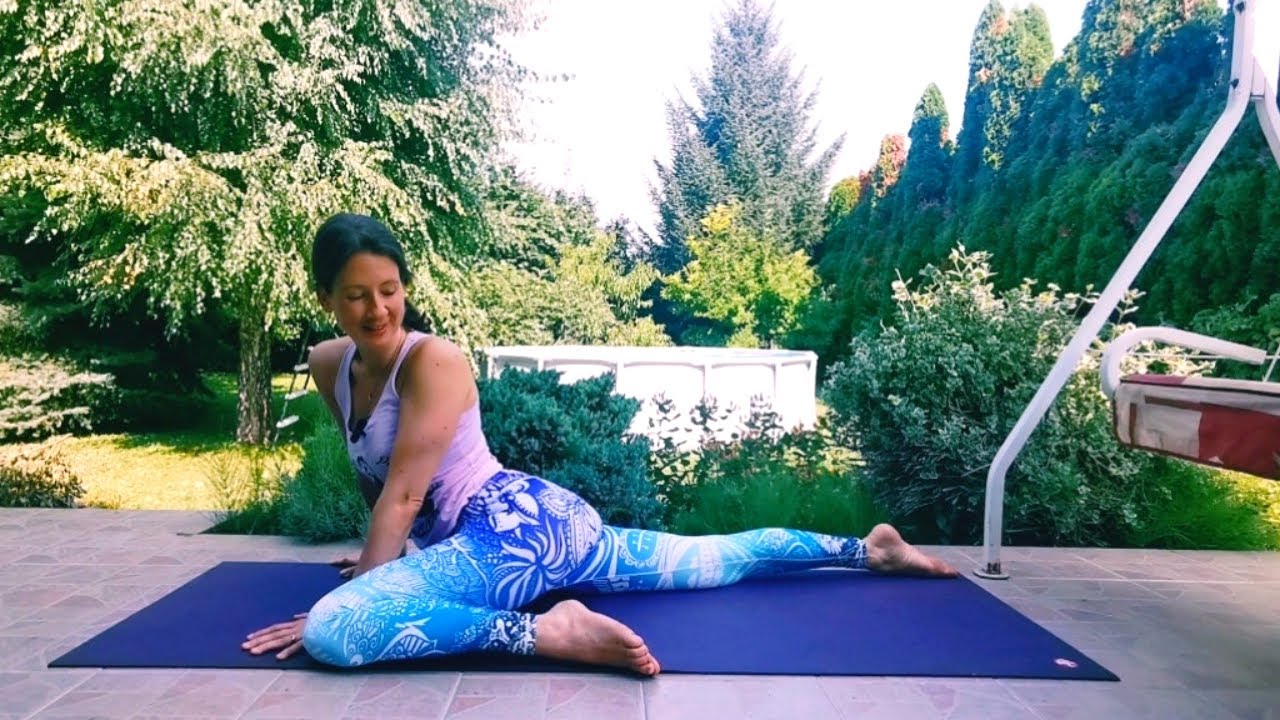 DAY 4 BREATHE & EXPAND - DEEP FULL BODY STRETCH IN 40 MIN + 5 MIN RELAX ...