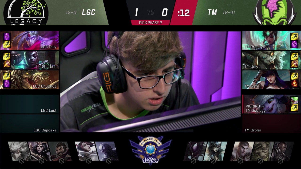 Tainted Minds vs. Legacy - Game 2 Week 7 Day 2 - YouTube