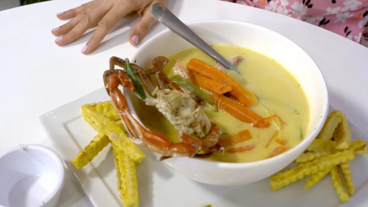 La Receta: Sopa de Jaiba - YouTube