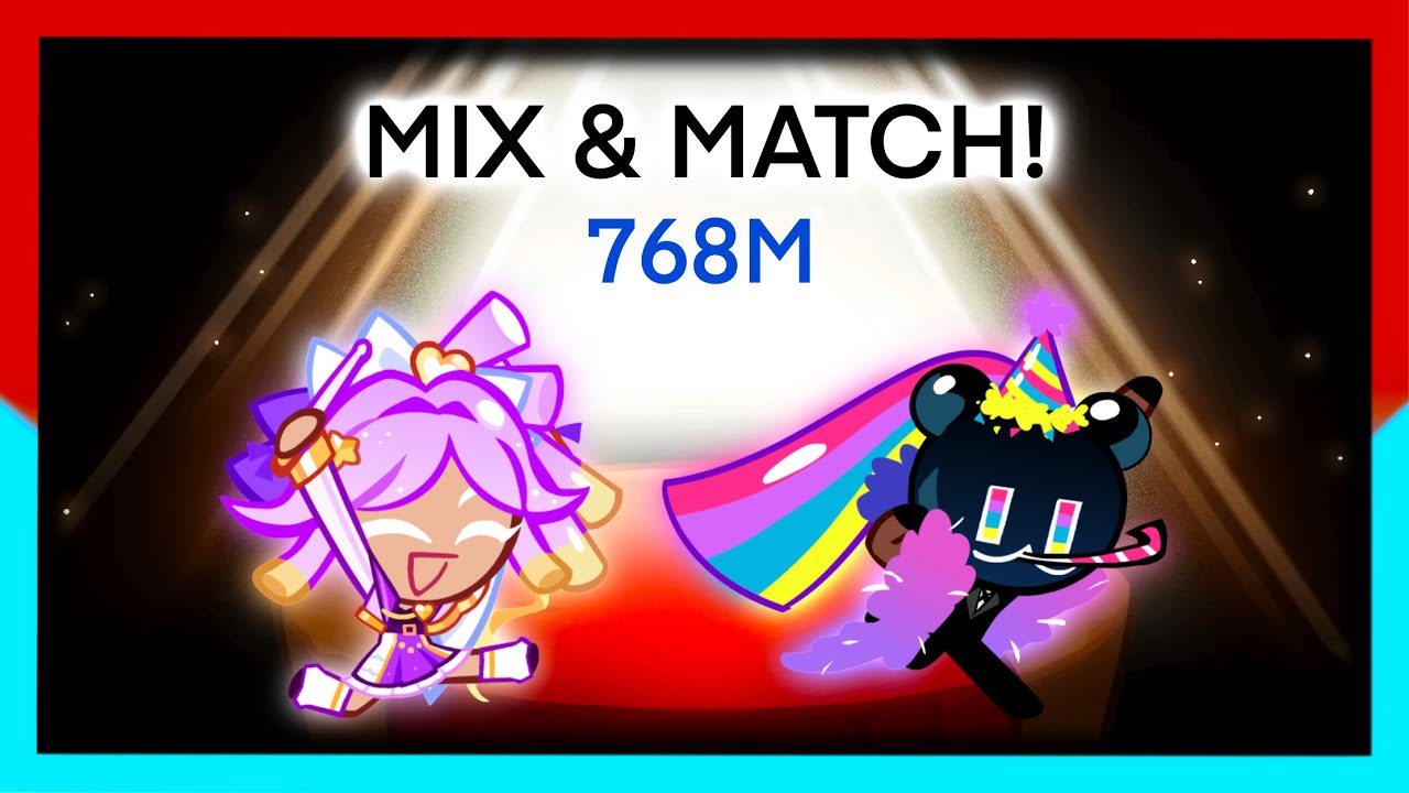 CROB - Mix & Match! Strawberry Stick & Dj Cookie (768M) - YouTube