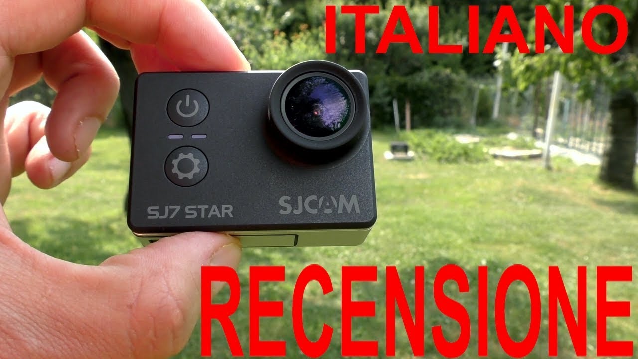 SJ7 STAR 4K ACTION CAM RECENSIONE CON TEST VIDEO, FOTO E AUDIO - YouTube