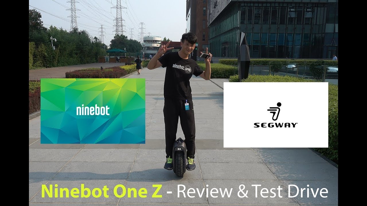 Ninebot One Z - Review & Test Drive - YouTube