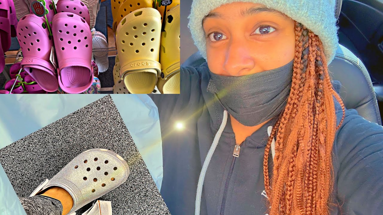 COME RUN ERRANDS WITH ME + UNBOXING MY NEW GLITTERY CROCS!!! - YouTube