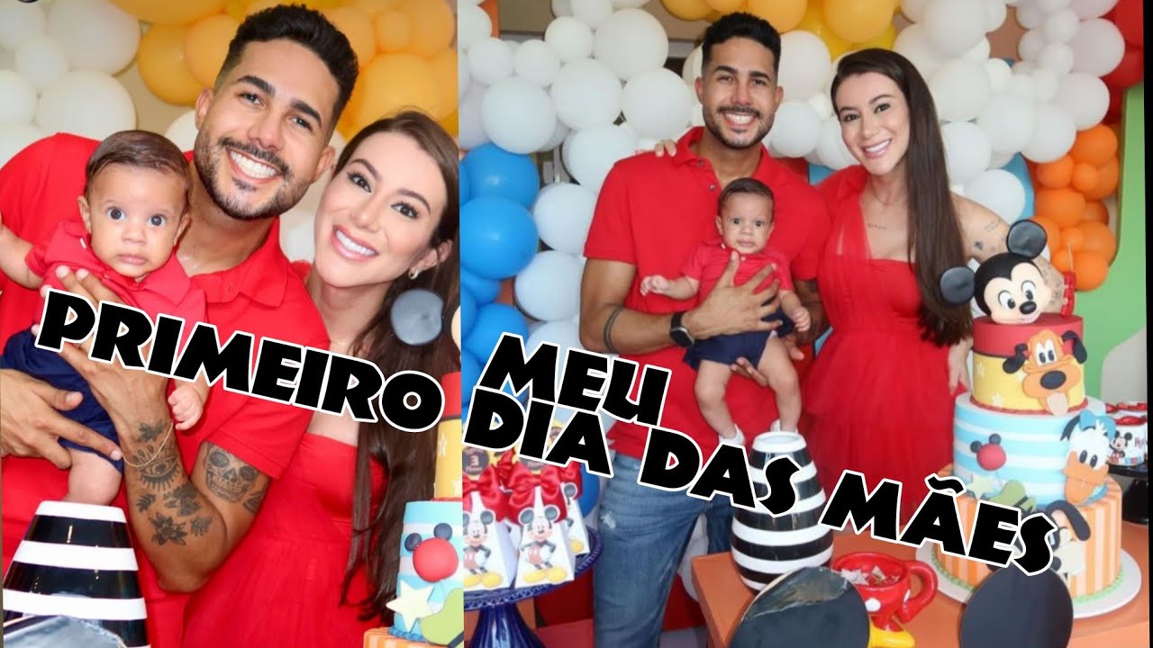 APOLINE🌹FAZ A FESTINHA DO 3° MÊS DE SEU FILHO HYORAN🎂MOSTRA TODOS ...