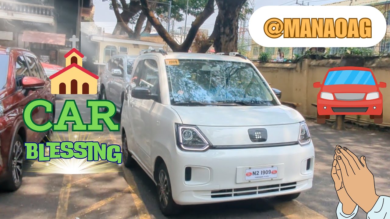 DFSK Candy Mini Electric Car at Manaoag Church | Car blessing of “LOLLY ...