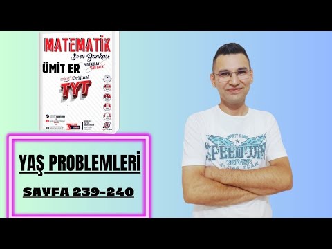 MİKRO TYT SORU BANKASI |YAŞ PROBLEMLERİ|   Syf 239-240     | @umiter55  #yks2024