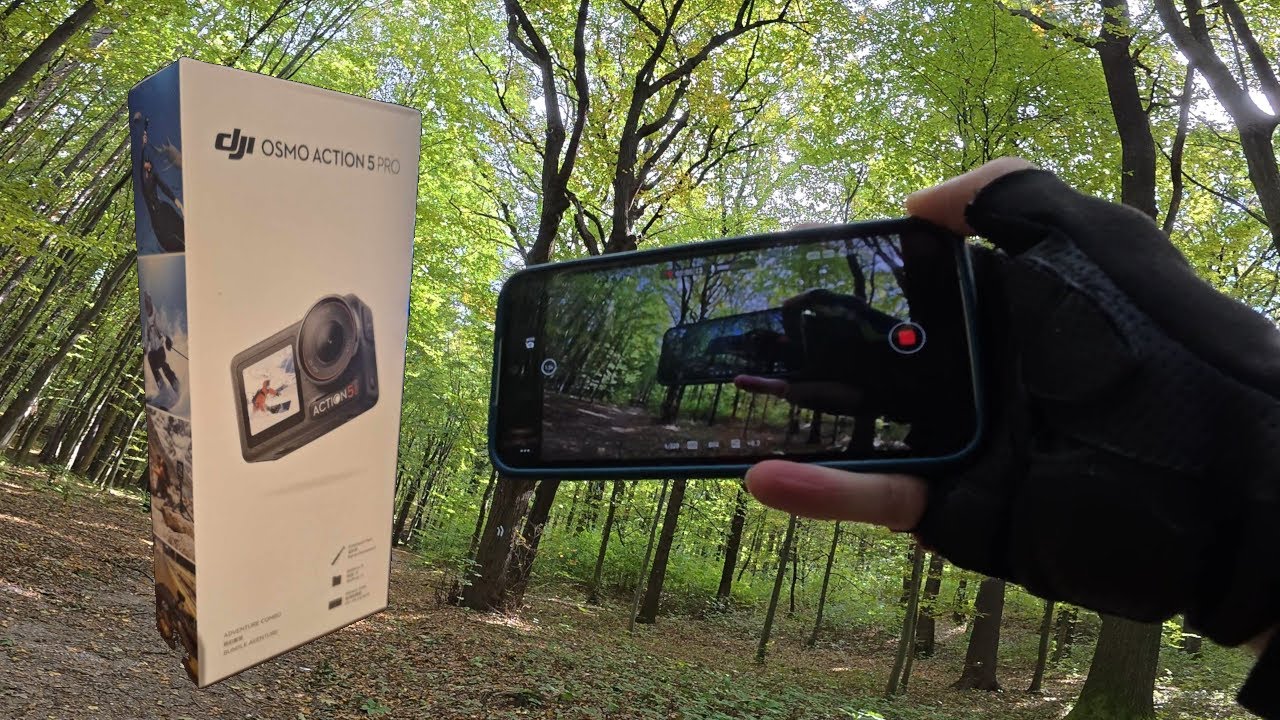 DJI Osmo Action 5 PRO - testy w terenie #djiaction5pro #dji - YouTube