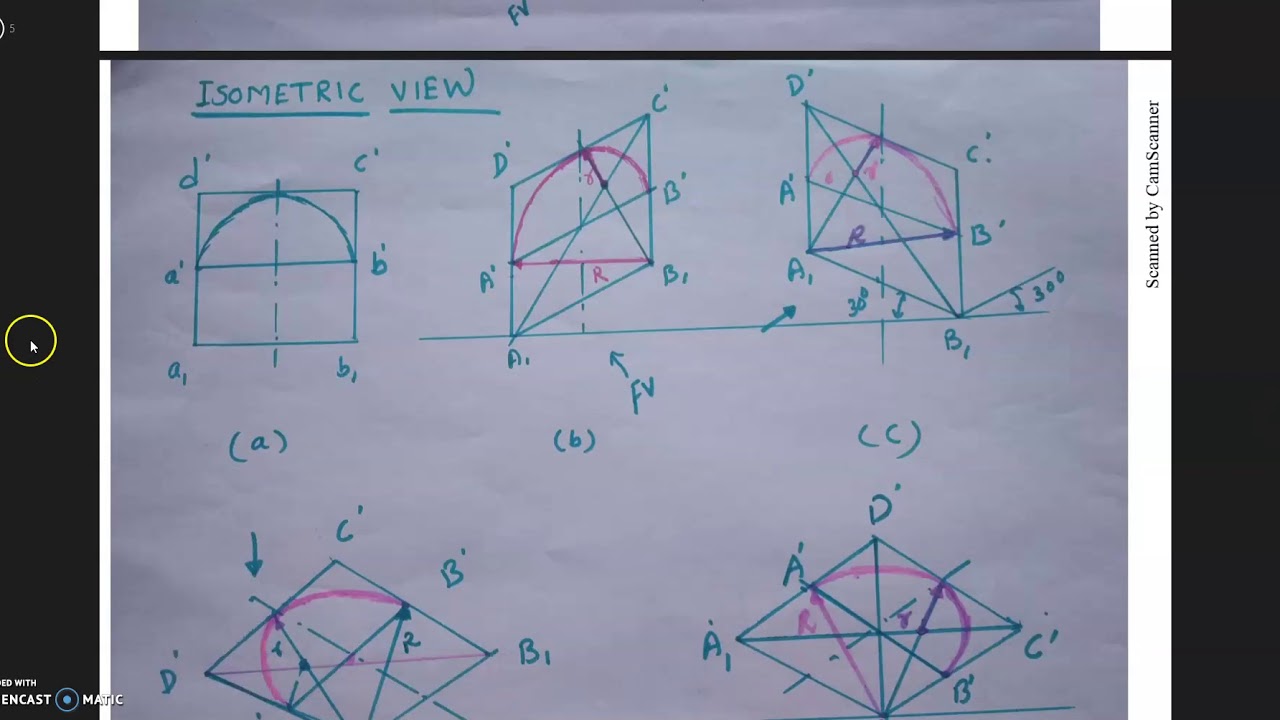 Isometric View basics with problem - YouTube