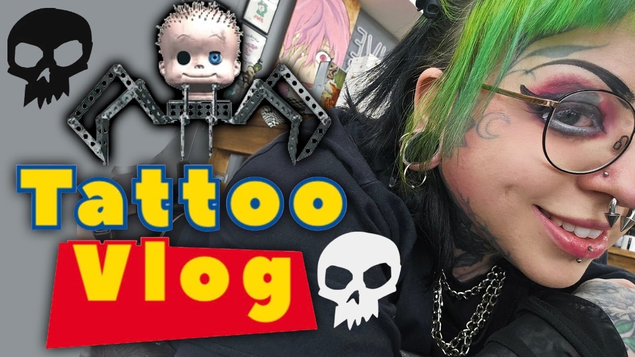 Disney Spider Baby Tattoo Vlog // Emily Boo - YouTube