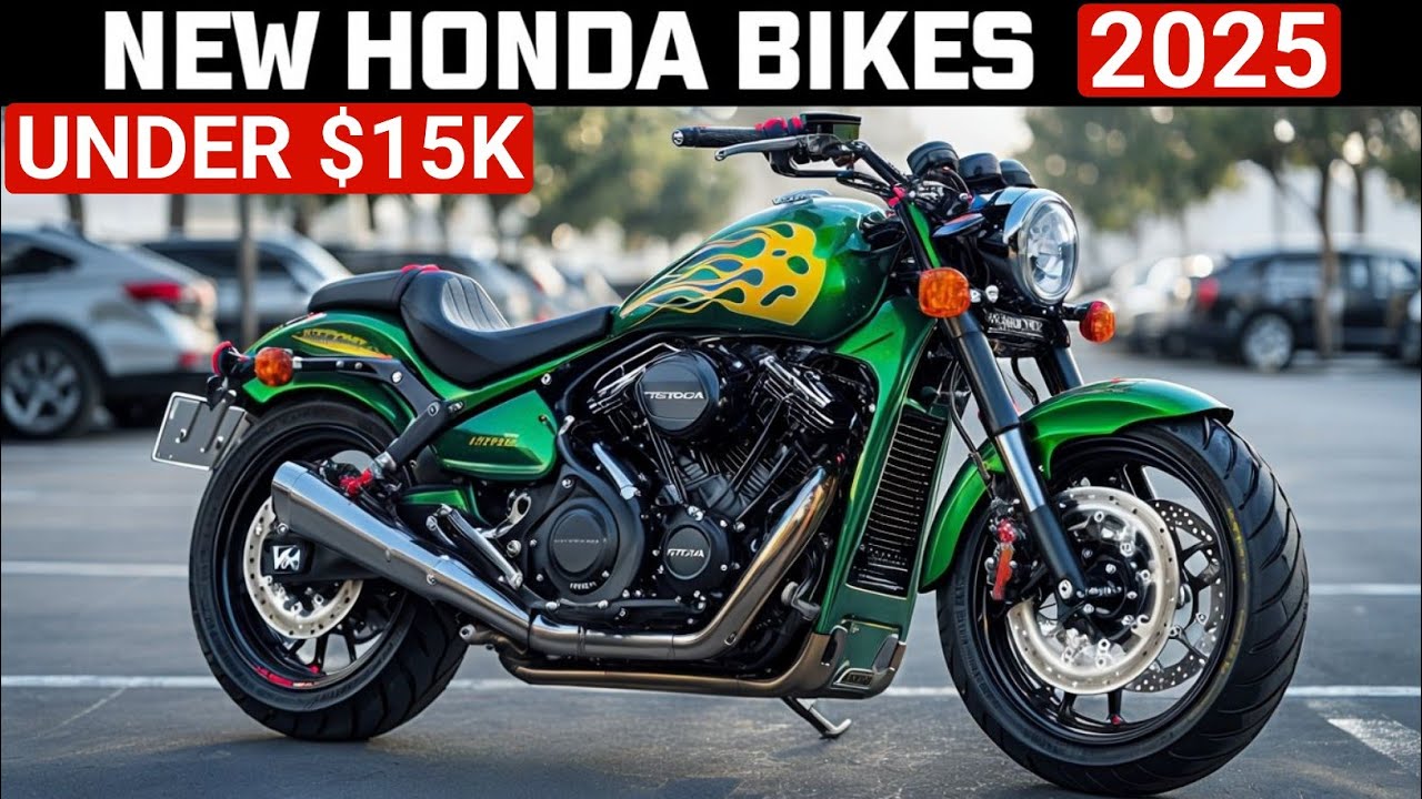 Top 7 NEW Honda Motorcycles For 2025! - YouTube