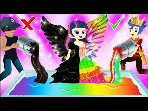 Princess Fairy Tale In English || Equestria Girls Princess || Pony ...