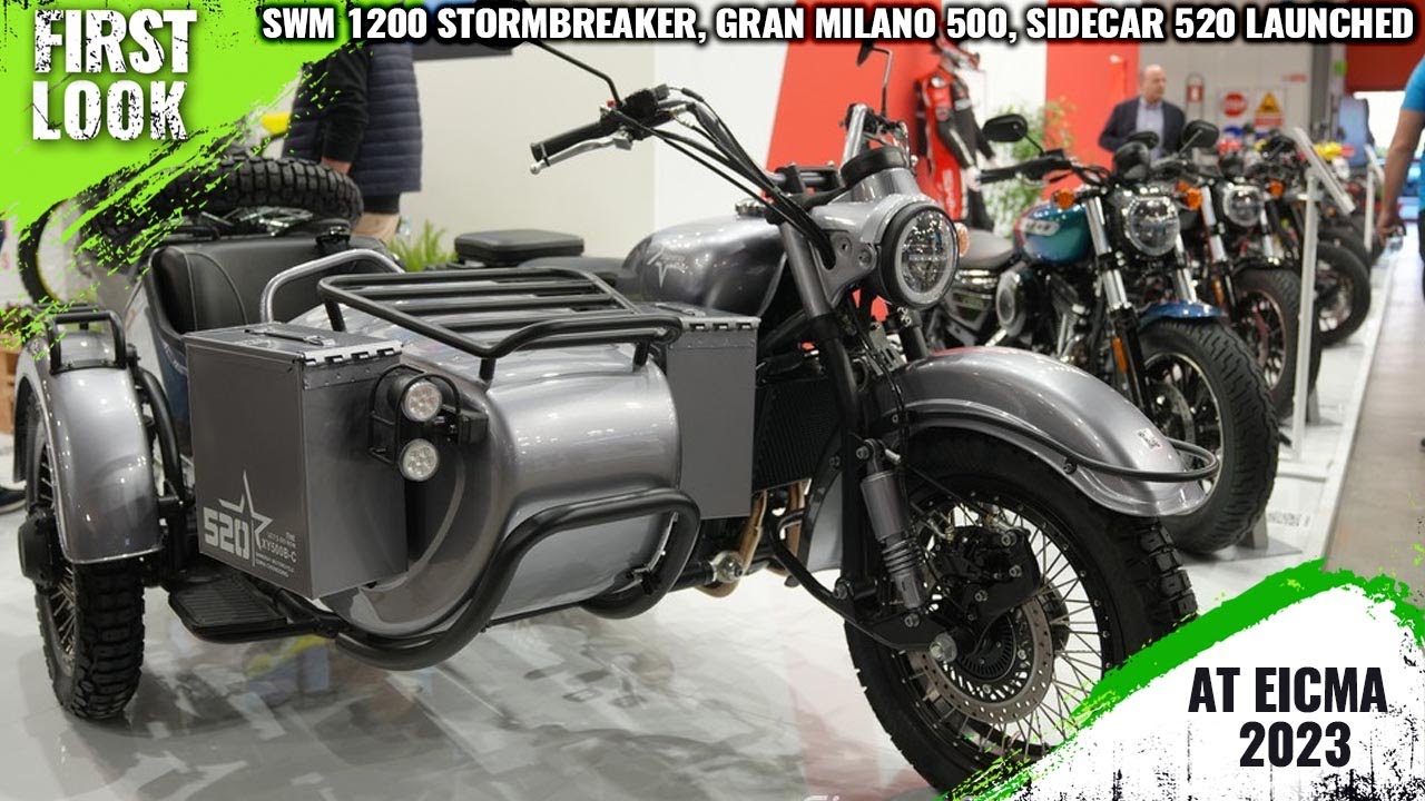 2024 SWM Gran Milano 500, Sidecar 520, V1200 Stormbreaker Showcased At ...