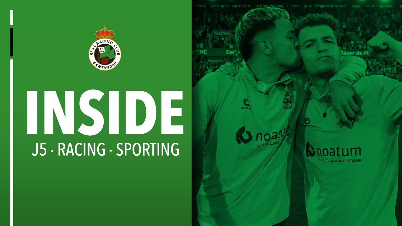 INSIDE J5 | RACING - SPORTING | Campos de Sport • #LaLigaHypermotion ...
