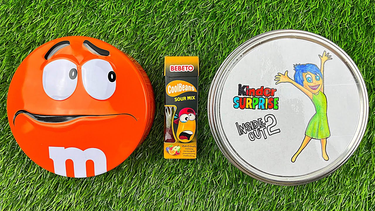 Satisfying Video | Unpacking INSIDE OUT Containers with Color Candy ...