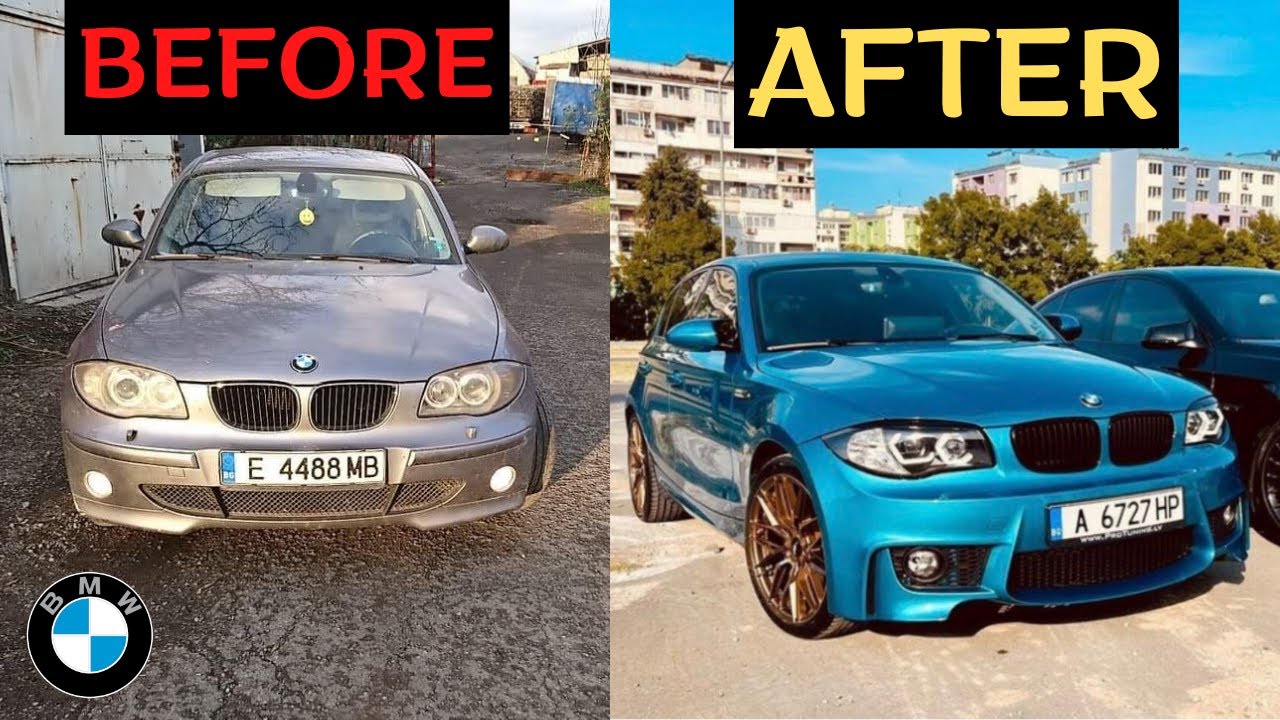 Building A BMW 1 SERIES Under 5 Minutes | Project Car Transformation ...