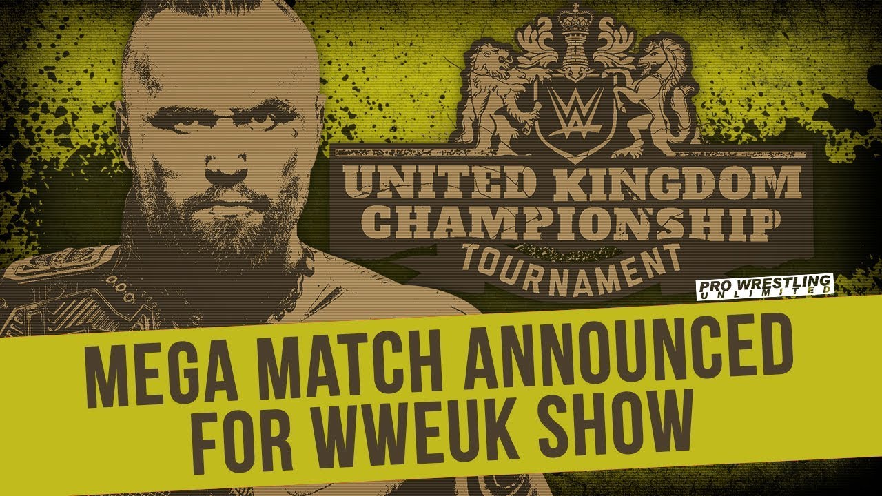 Mega Match Announced For WWE UK Show - YouTube