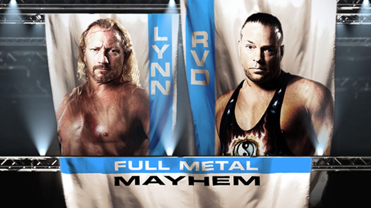 TNA Wrestling Bound For Glory 2011: RVD vs Jerry Lynn Full Metal Mayhem ...