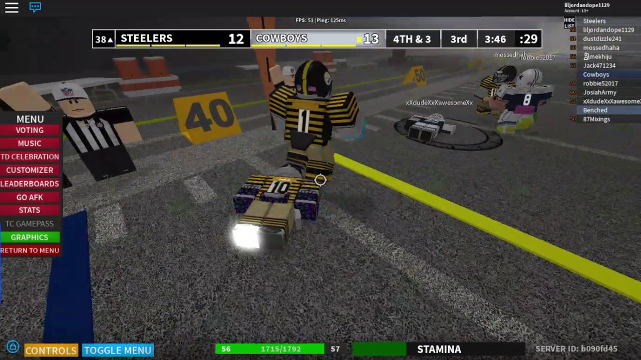 (Roblox Nfl 2)Easy Comback - YouTube