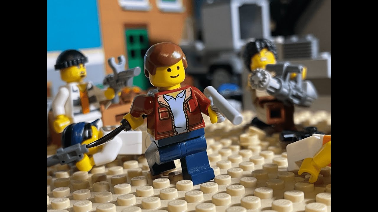 Epic LEGO Fight scene - YouTube