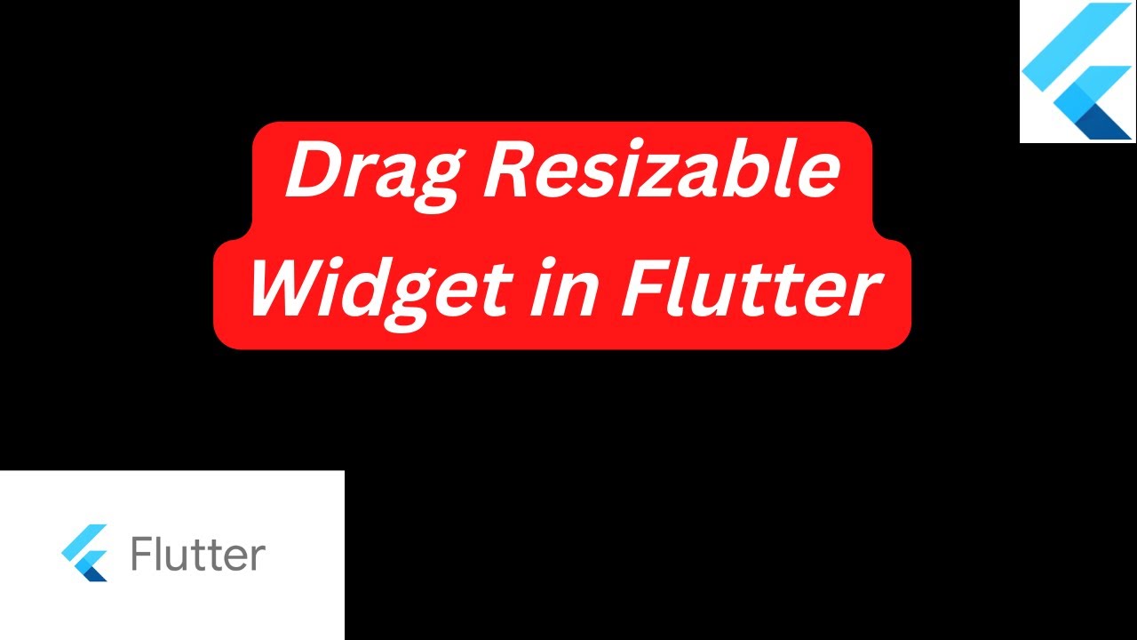 Drag Resizable Widget in Flutter - YouTube