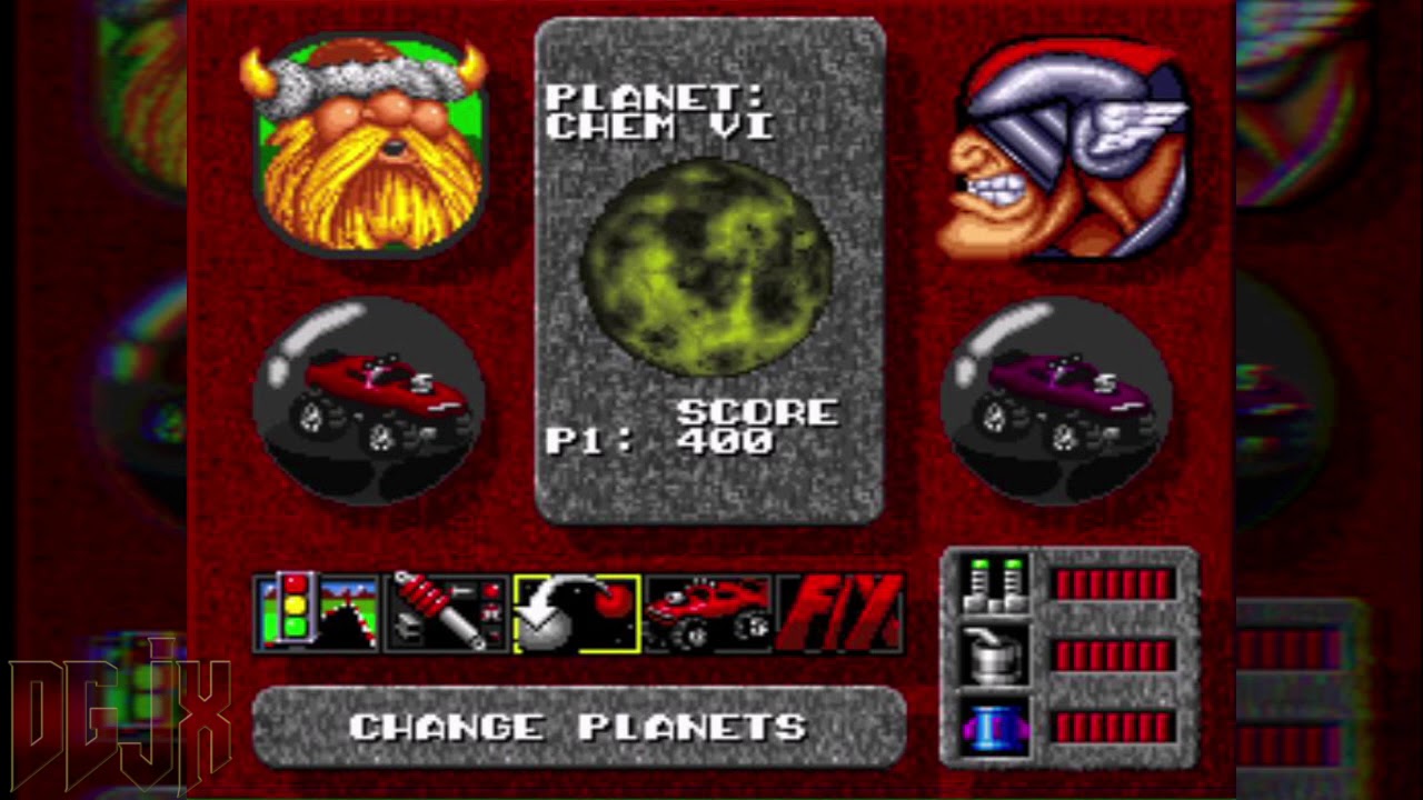 Rock & Roll Racing - Super Nintendo - MSU Version - YouTube