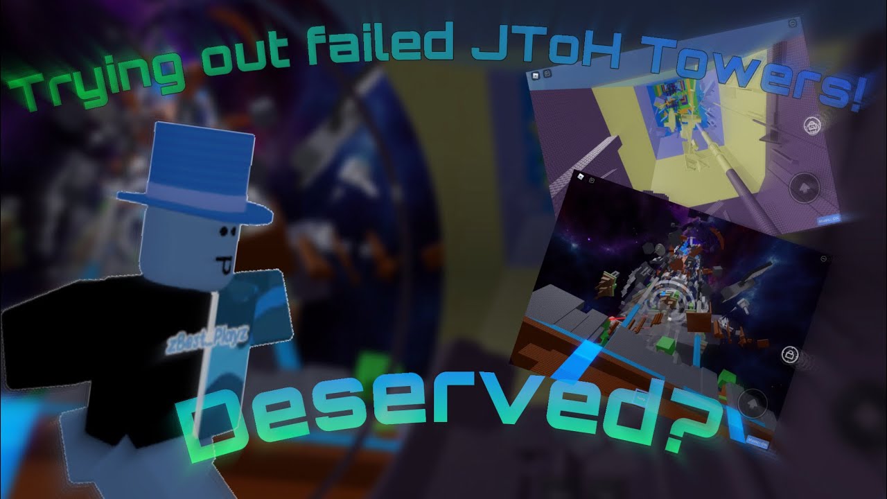 Trying out failed JToH Towers… (Do they deserve it?) - YouTube