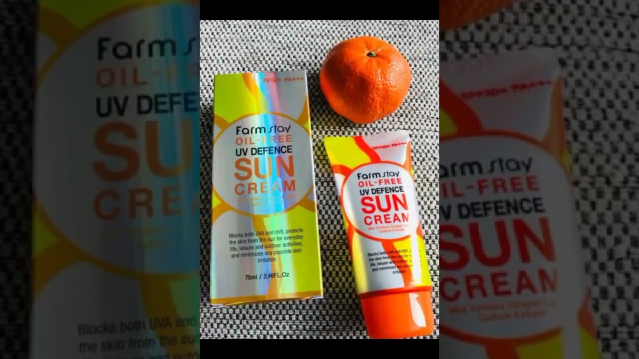 Farmstay Oil-Free Sun Cream - YouTube