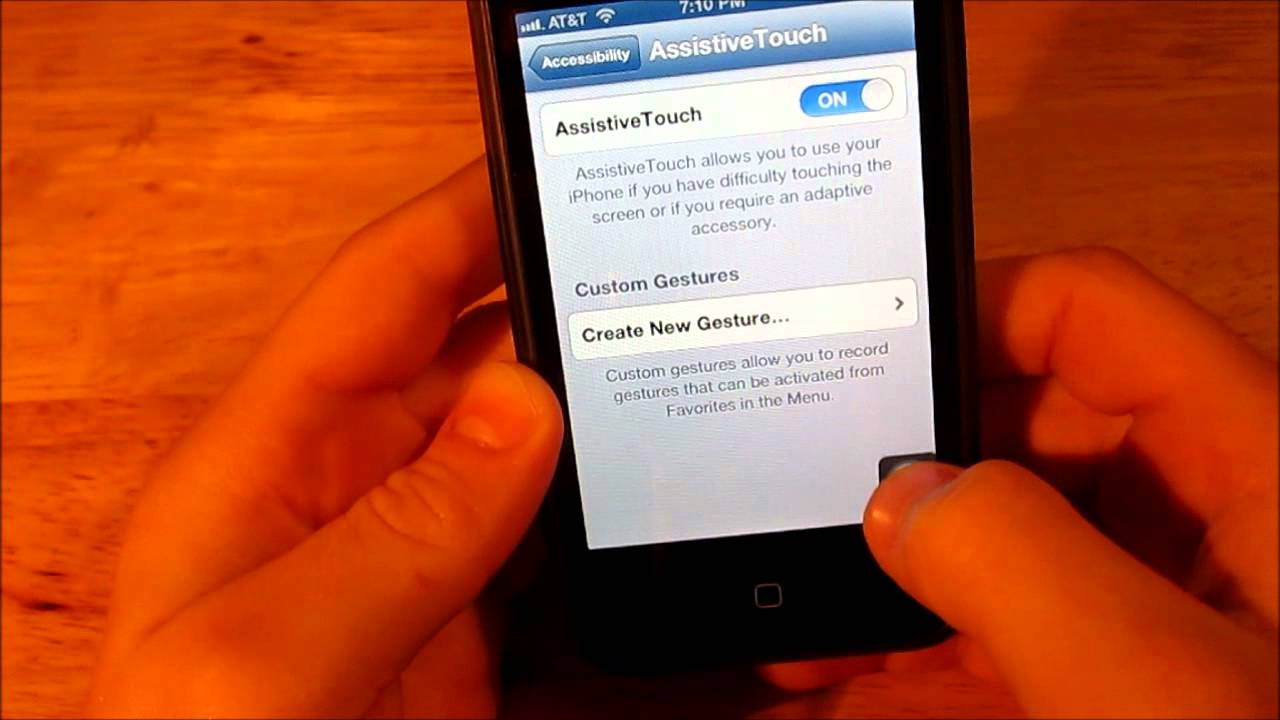 How to fix your broken lock/home button on iPhone - YouTube