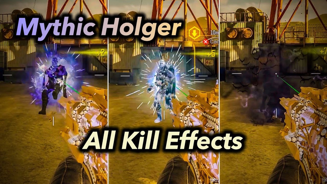 Mythic Holger 26 - Dark Frontier All Kill Effects | CoDM Season 10 ...