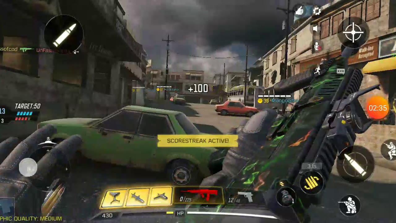 Best gameplay for ul736 for cod mobile - YouTube