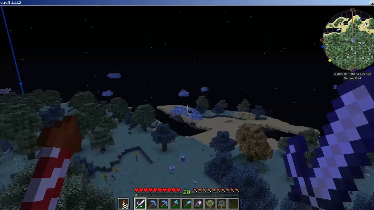 Aether II - Mid air Elytra Fight - YouTube