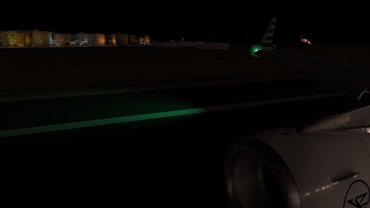 -30 fpm BUTTER A321-211 landing Engine view - YouTube