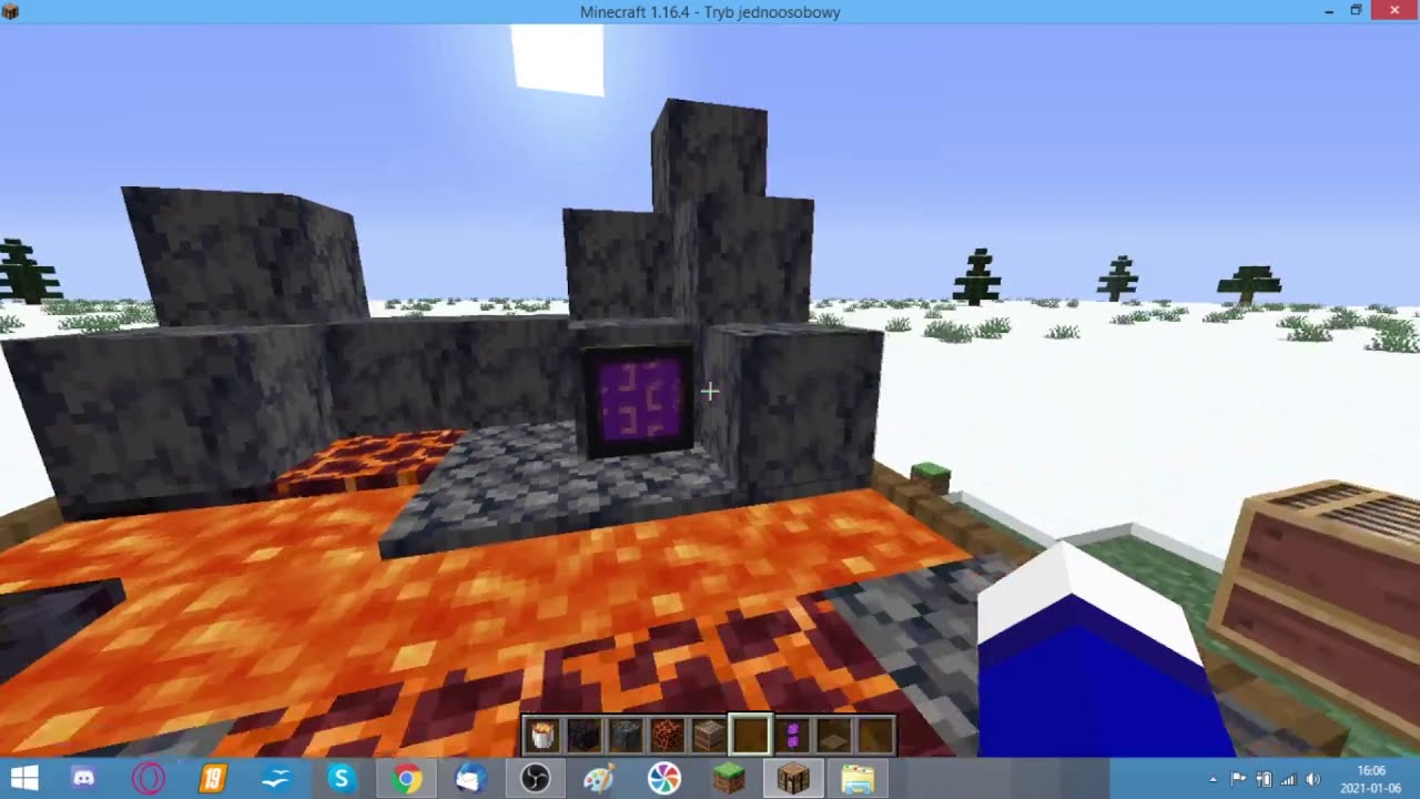 Mini netherowy biom w minecraft ? poradnik - YouTube