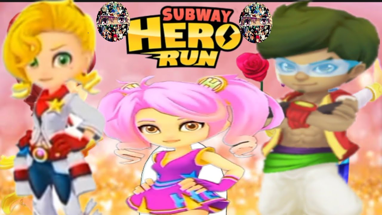 PLAYING WITH "SUBWAY HERO RUN" 💜😈💜 | SUBWAY HERO RUN GAMEPLAY - YouTube
