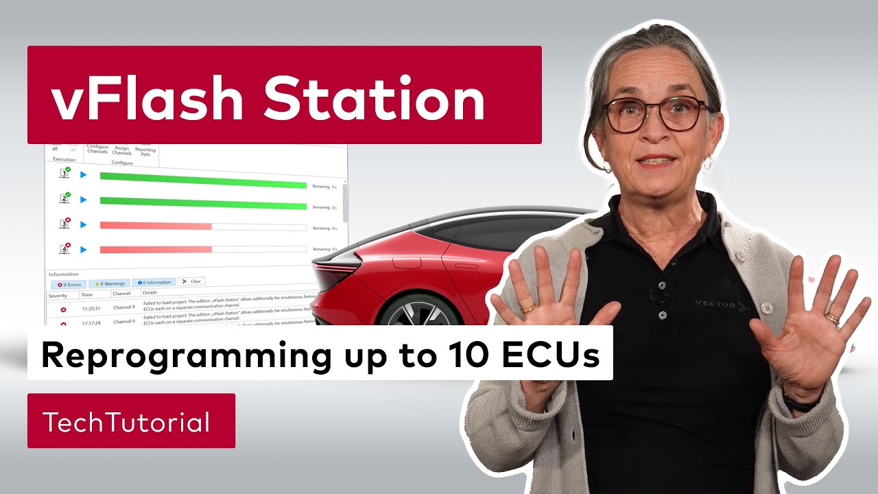 vFlash Station - User Interface for Reprogramming up to 10 ECUs | # ...