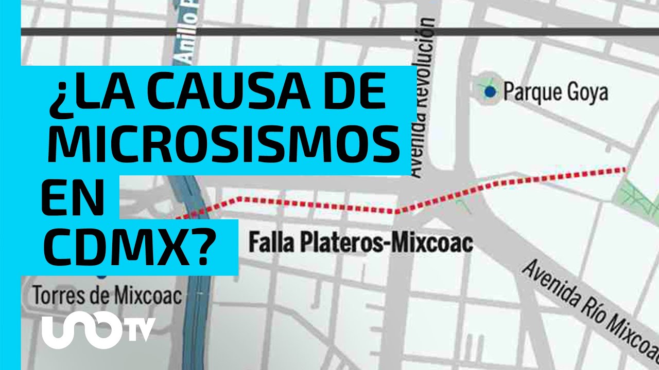 ¿Por dónde pasa la falla Plateros-Mixcoac? - YouTube